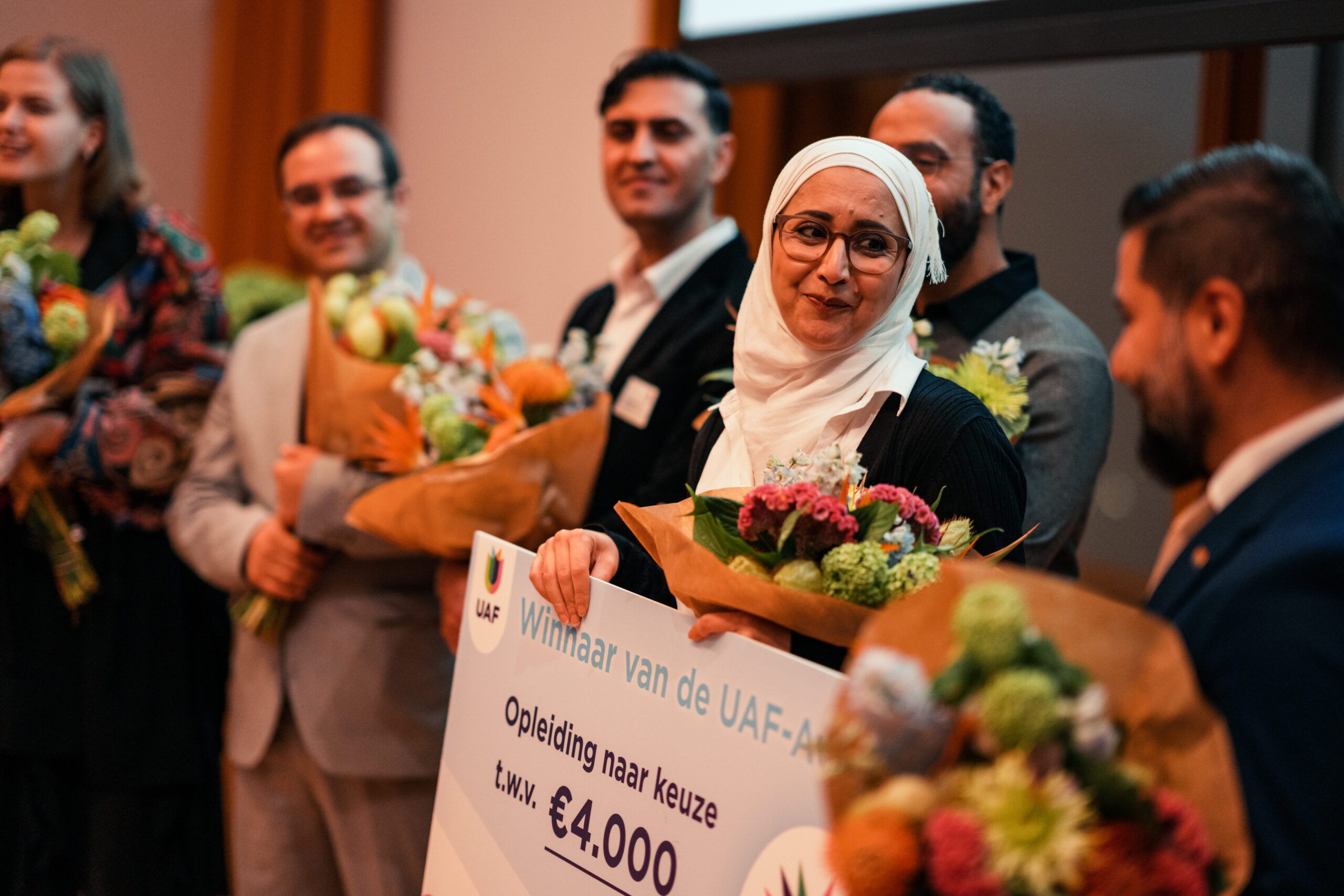 UAF-Award winnaar Lobna Abdo: 'Ik word een voorvechter van de ...